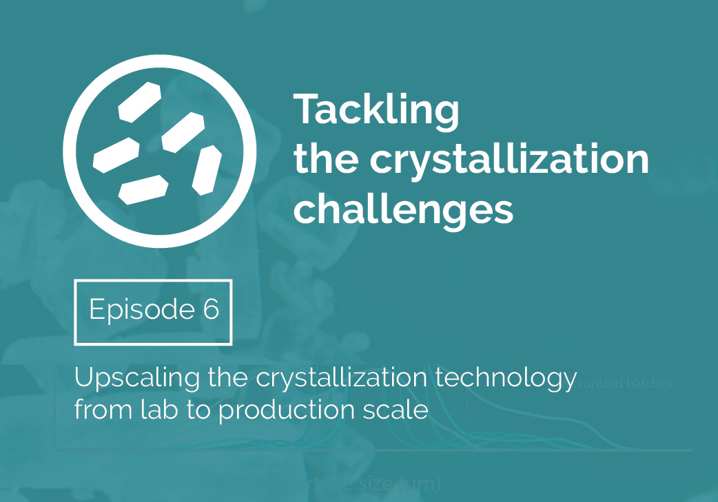Upscaling the crystallization technology from lab to production scale ...