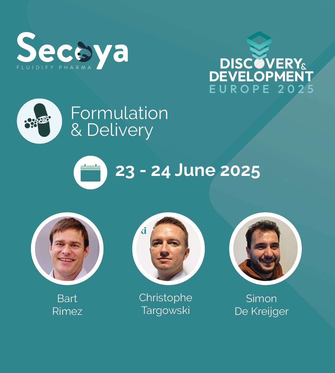 Discovery & Development Europe 2025 - Secoya : Secoya